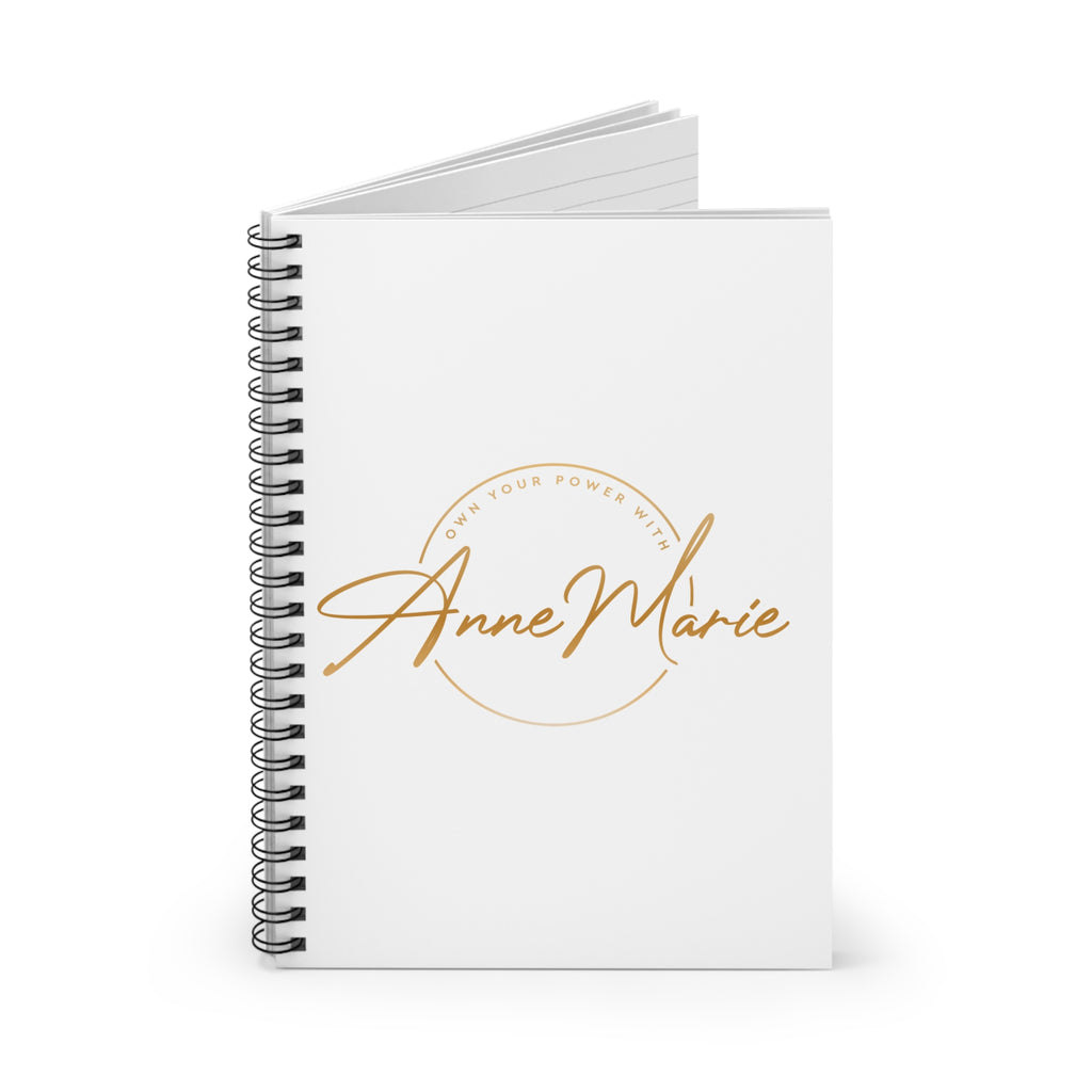 Own Your Power Signature Spiral Notebook – Own Your Power With Anne Marie